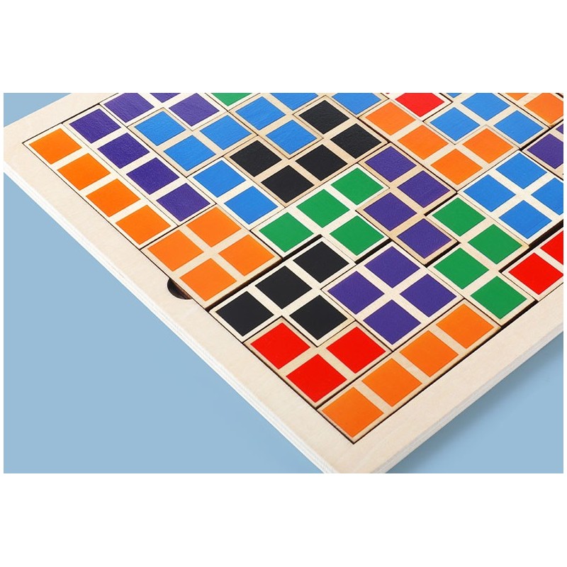 GRA LOGICZNA ZRĘCZNOŚCIOWA PUZZLE TETRIS KLOCKI JHTOY-639
